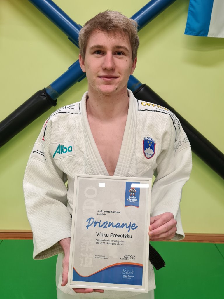 Nuša Perovnik najuspešnejša koroška judoistka leta 2020
